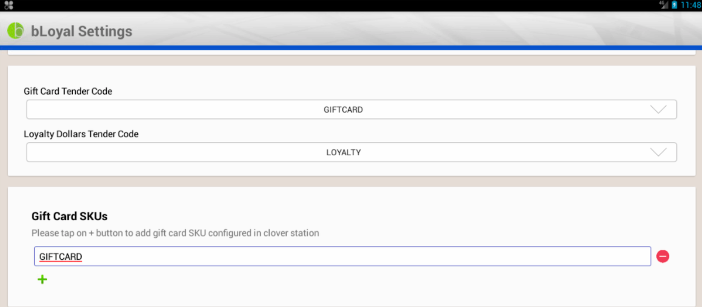 Gift Card Setup Guide for Clover - bLoyal